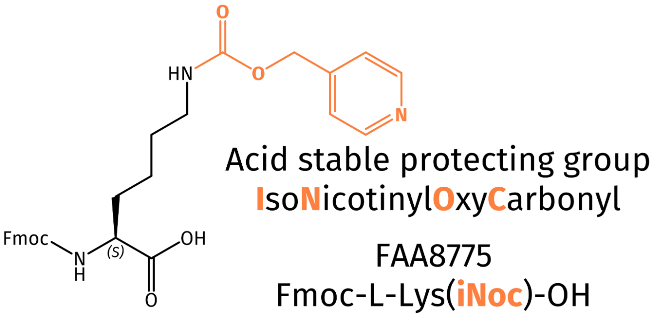 Blog - iNoc – An Acid Stable Alternative to Cbz
